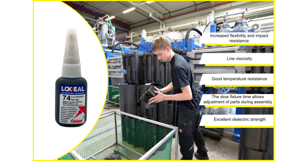 Loxeal 74 - Adhesive for Rubbers and Metal